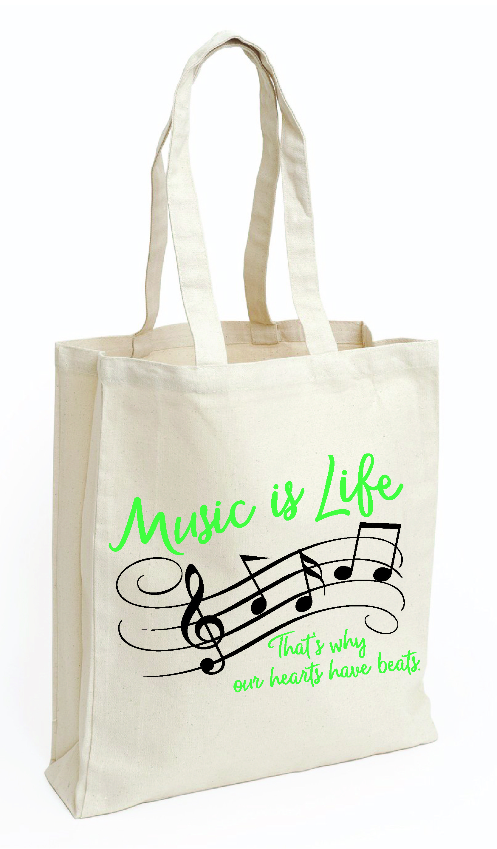Music is Life, That's why hearts have beats (75269) | SVGs | Design Bundles