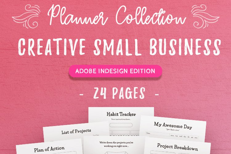 Creative Small Business InDesign Template Collection (917312 ...