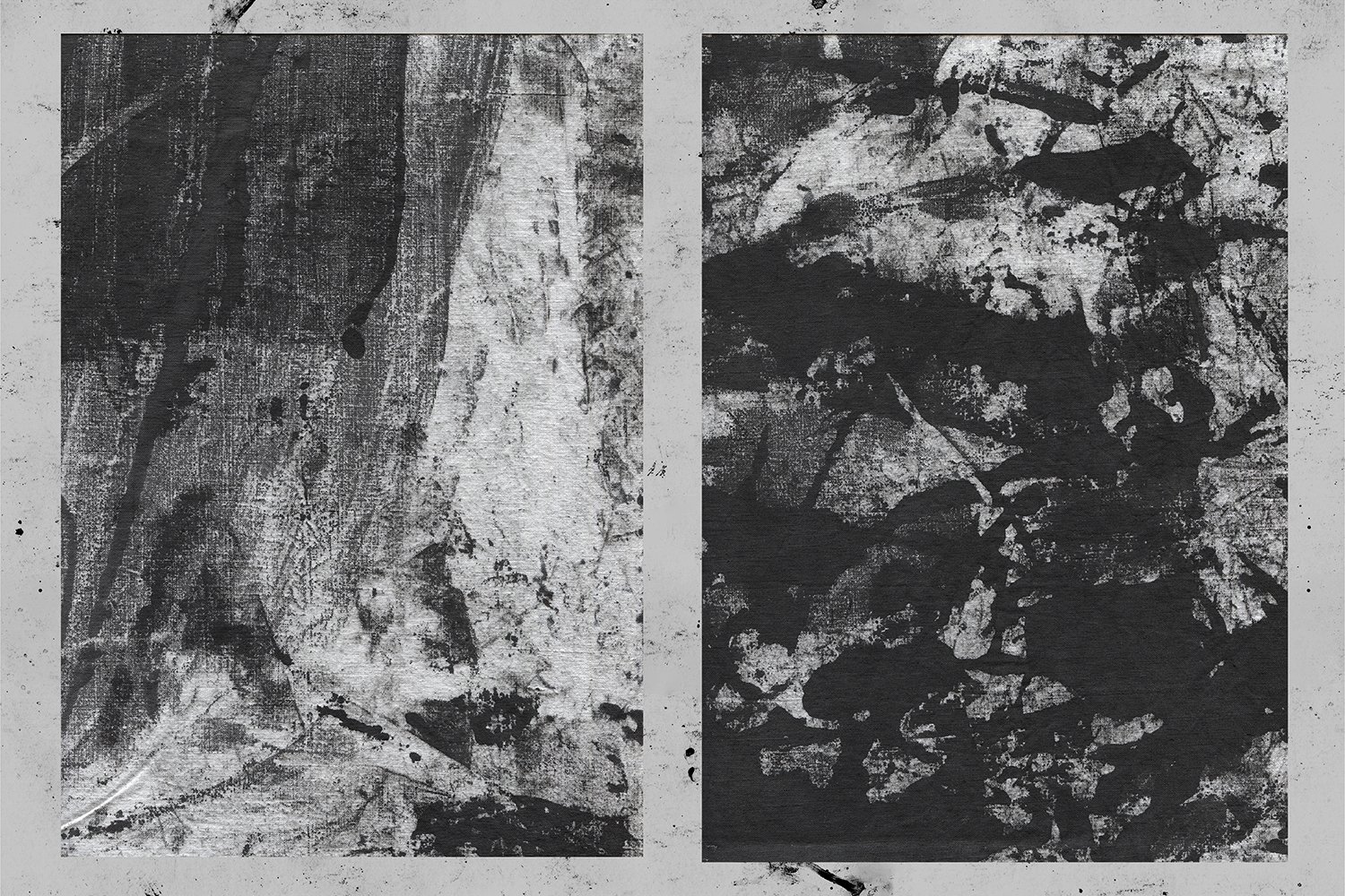 The Dusty Inklab Grunge Sample Pack (126172) | Textures | Design Bundles