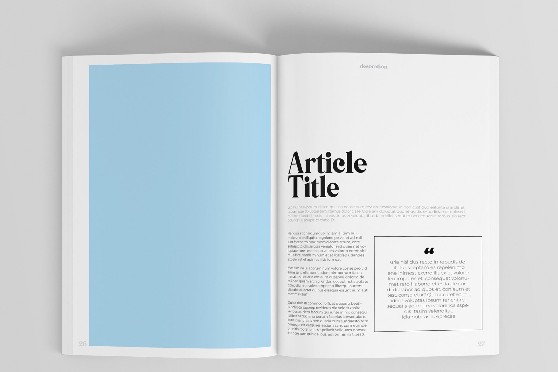 Design & Decoration Magazine Book (936148) | Magazines | Design Bundles