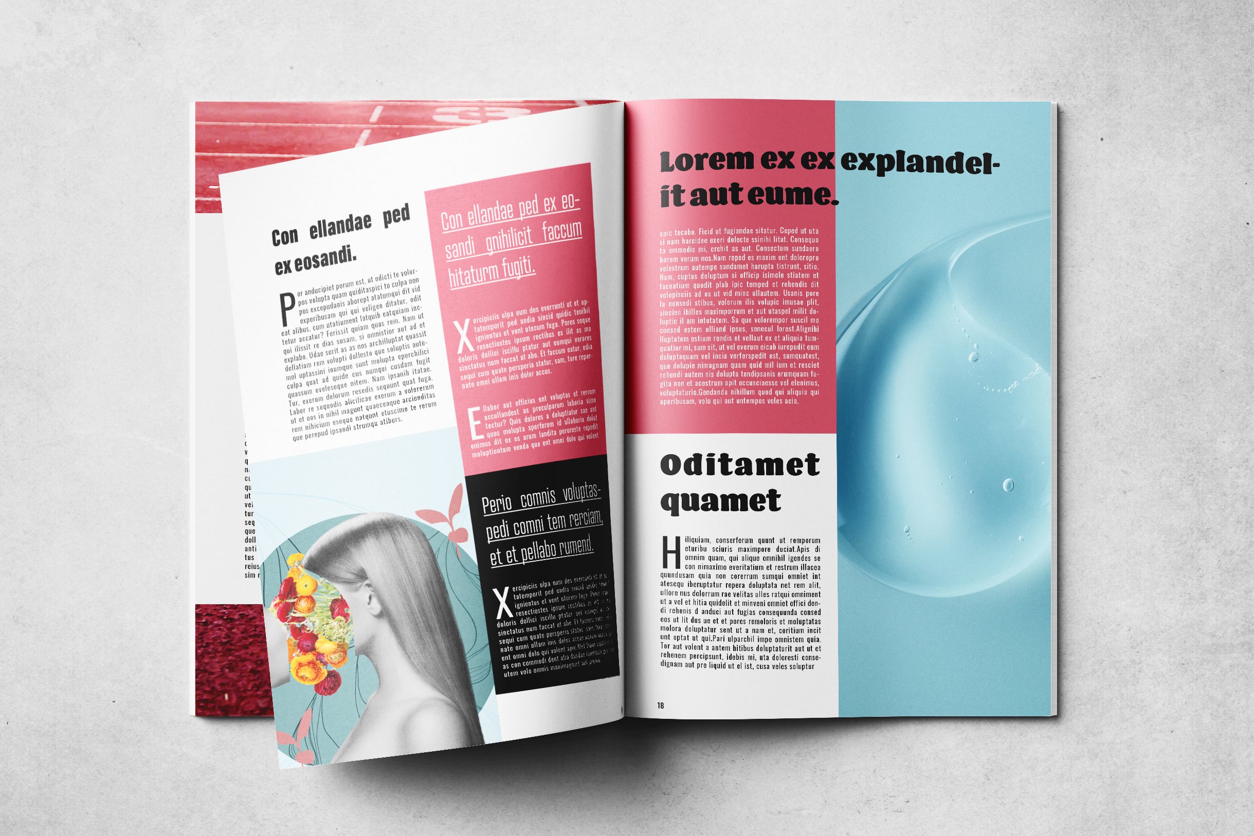Graphic Design Magazine Layout Inspiration