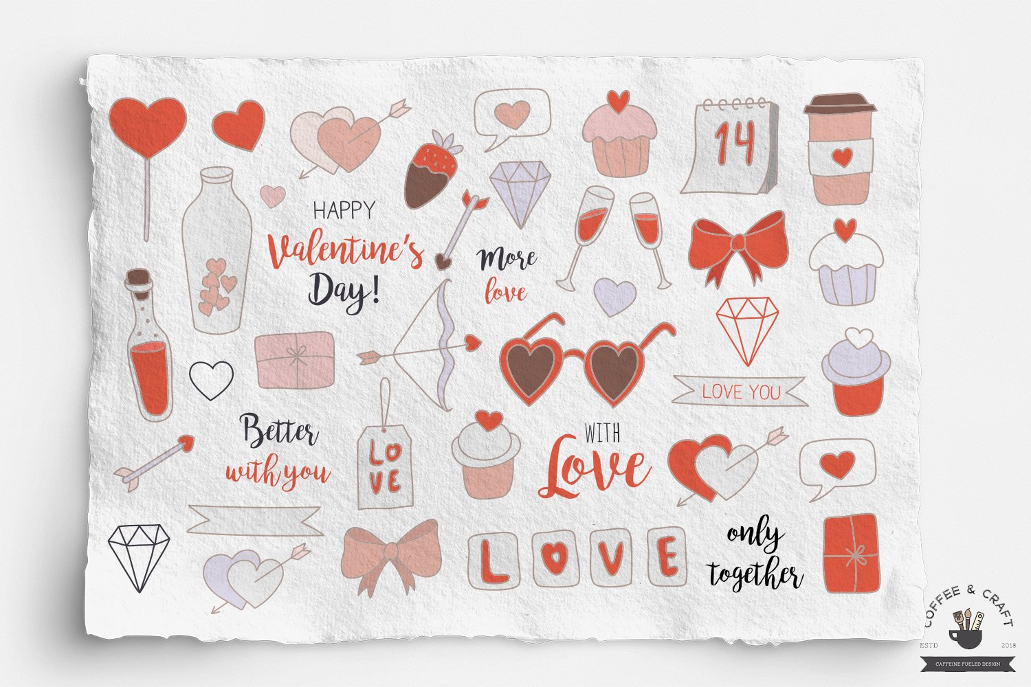 Valentine's Day Stickers