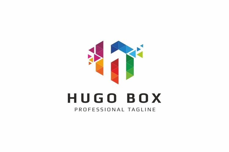 Hugo Box Logo (148133) | Logos | Design Bundles