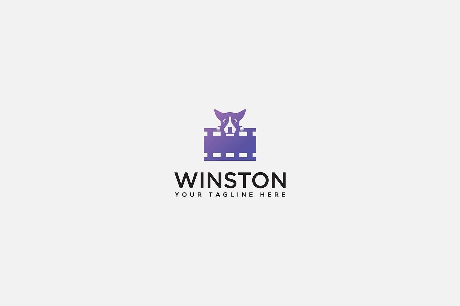 baby dog studio logo, dog video logo,dog breed studio logo (1221871 ...