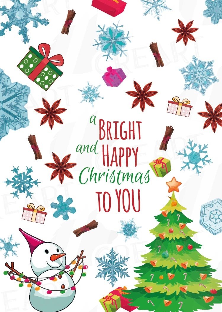 Christmas greeting Cards, Merry Christmas cards, labels (169230 ...