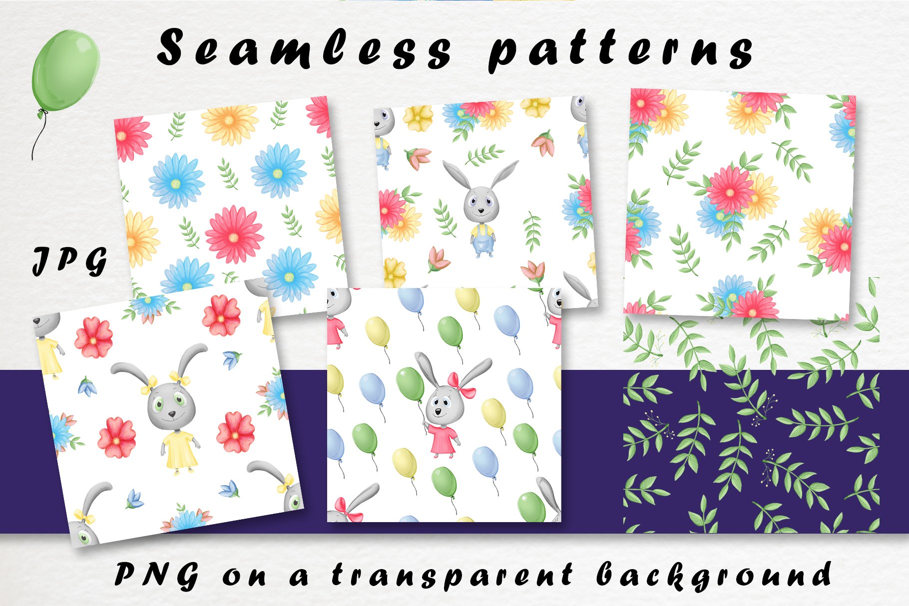 Cute Bunnies and patterns