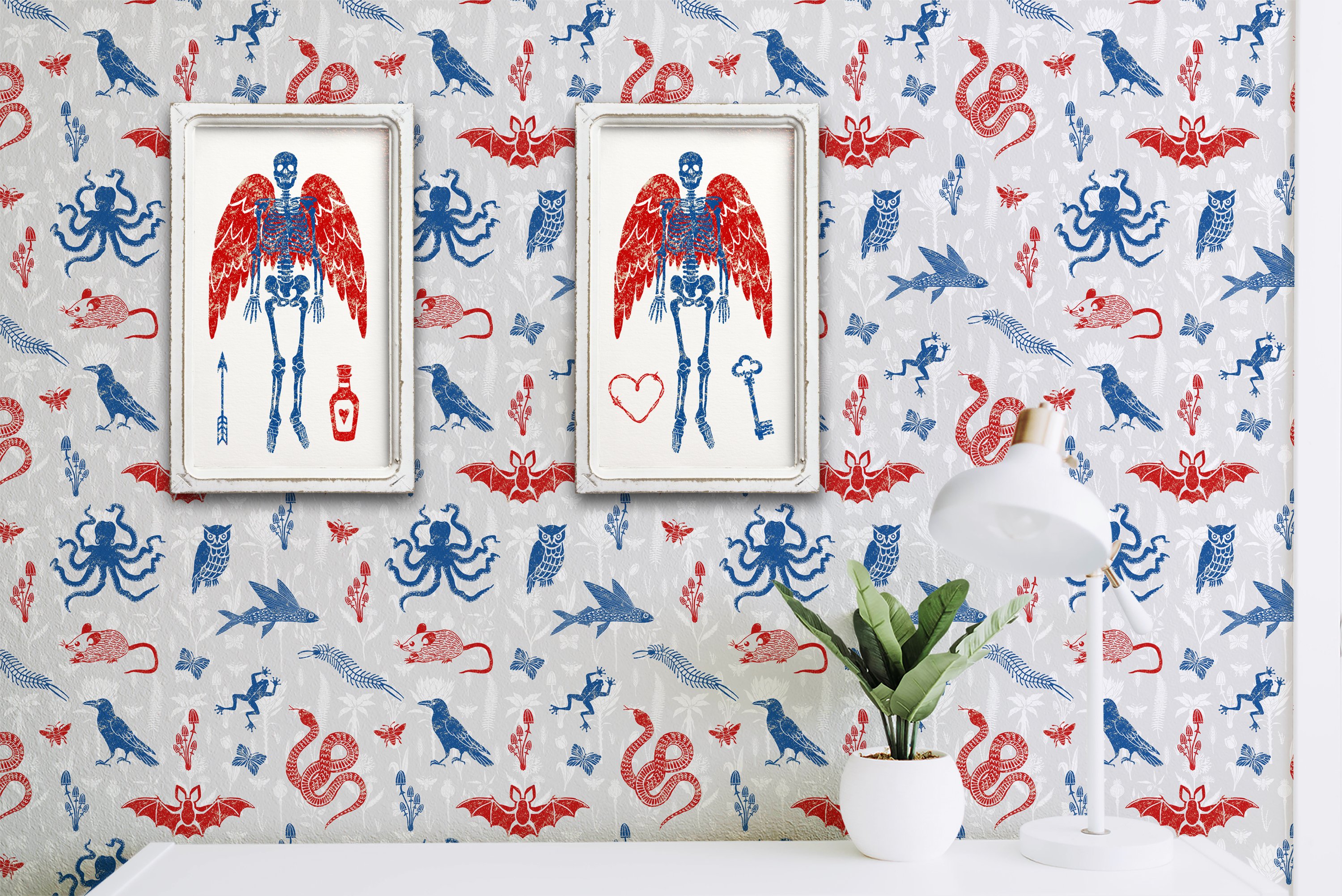 70 Magic Elements and 30 Seamless Patterns (542448) | Patterns | Design ...