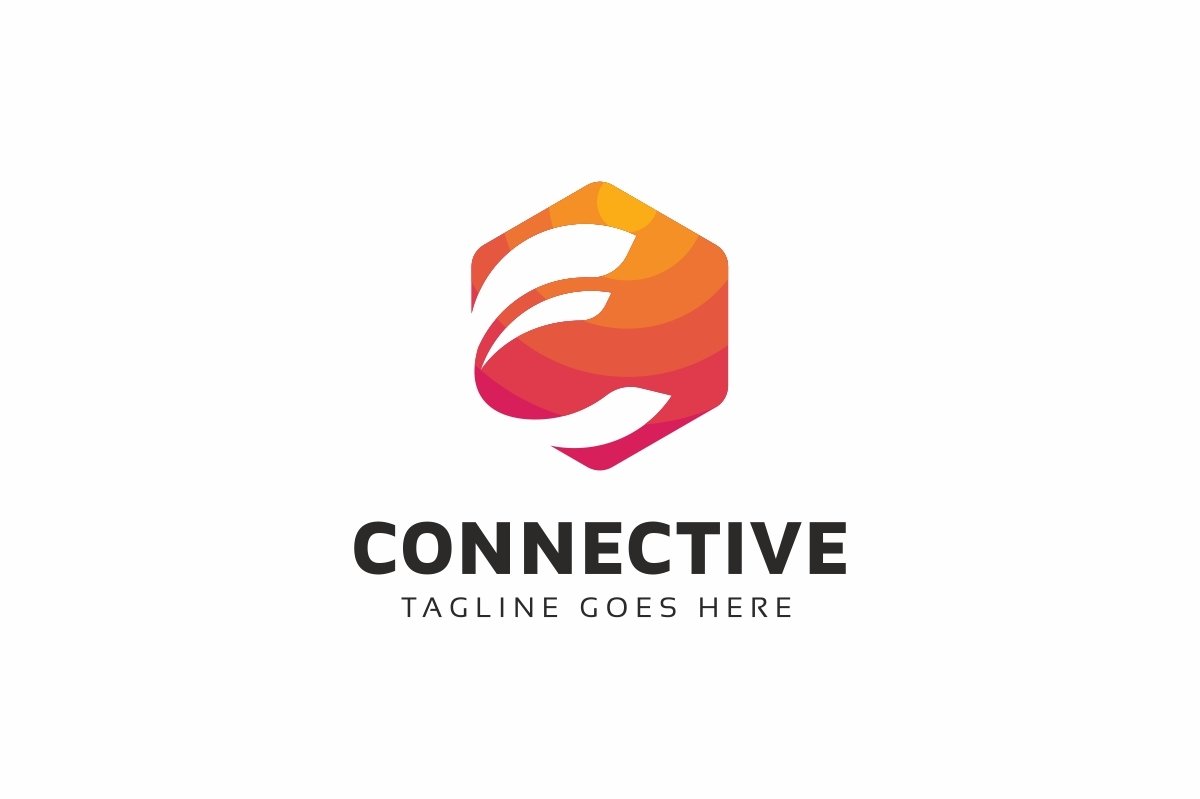 Connective C Letter Logo (191439) | Logos | Design Bundles