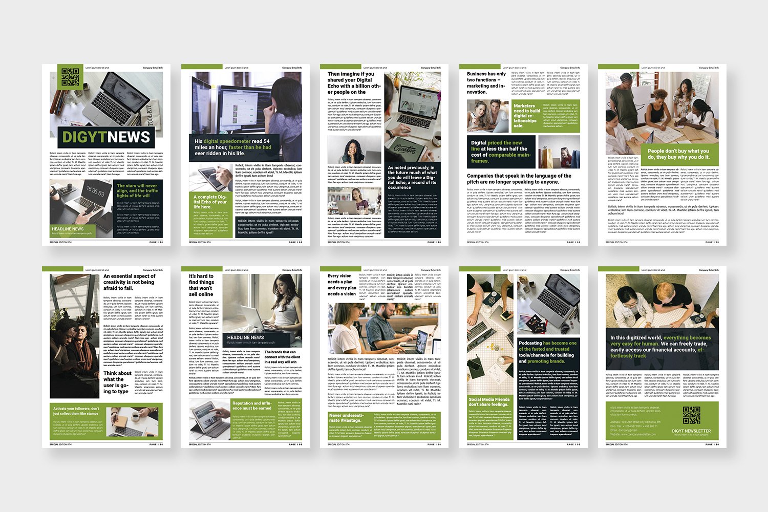 Digytnews Newsletter Template