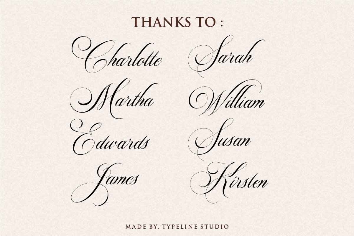 Switzerland Elegant Stylish Calligraphy Script (263187) | Script | Font ...