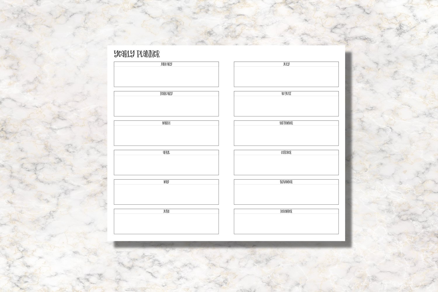 Soft Pastel B6 Size Notebook Inserts Digital Planner
