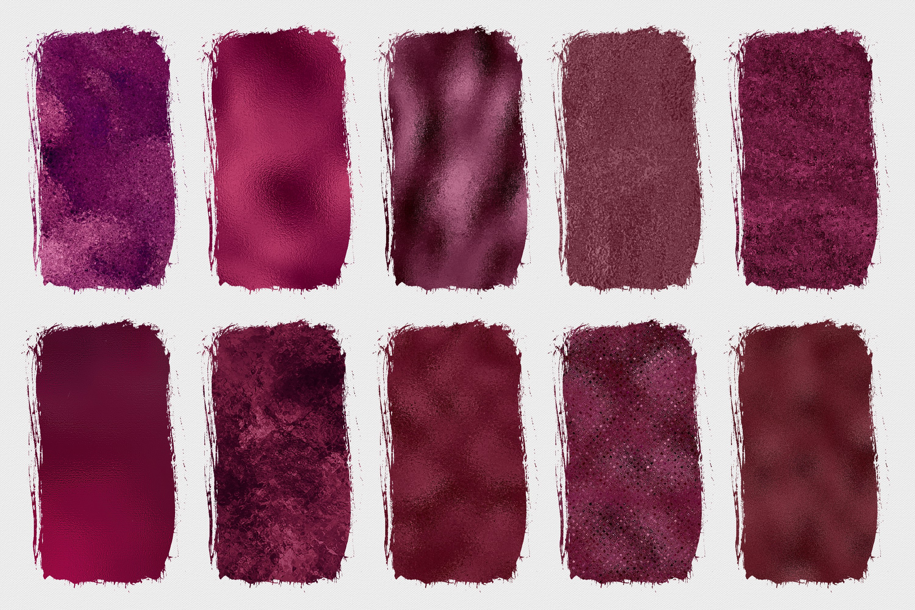 10 Wine Metallic Textures - Seamless Burgundy Backgrounds (227516 ...