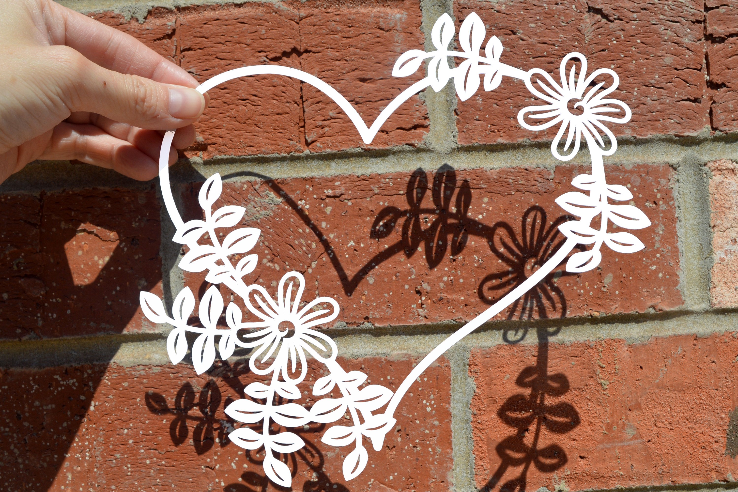 Heart paper cut SVG / DXF / EPS files (103873) | SVGs | Design Bundles