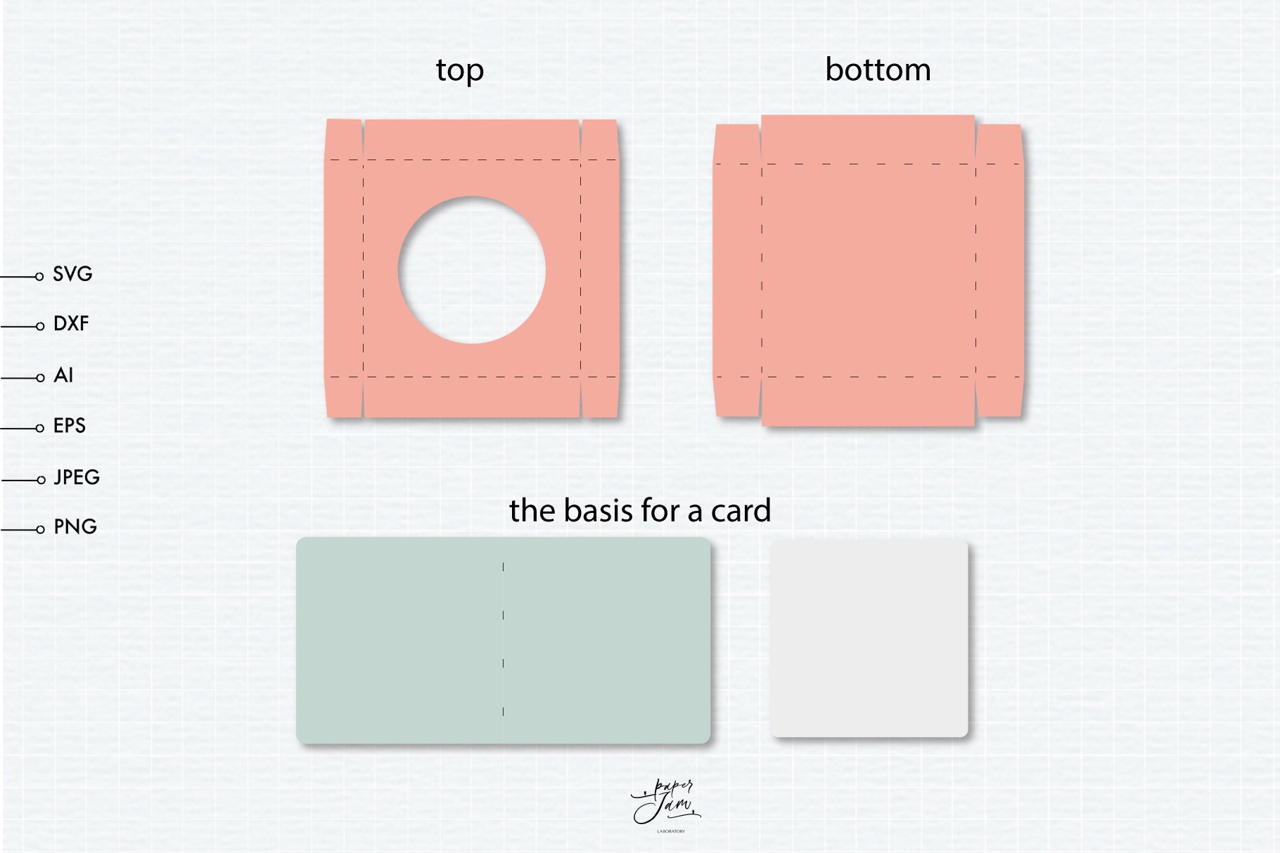 3D Gift box svg, Favor box SVG, candy box SVG, Box template (1107500 ...