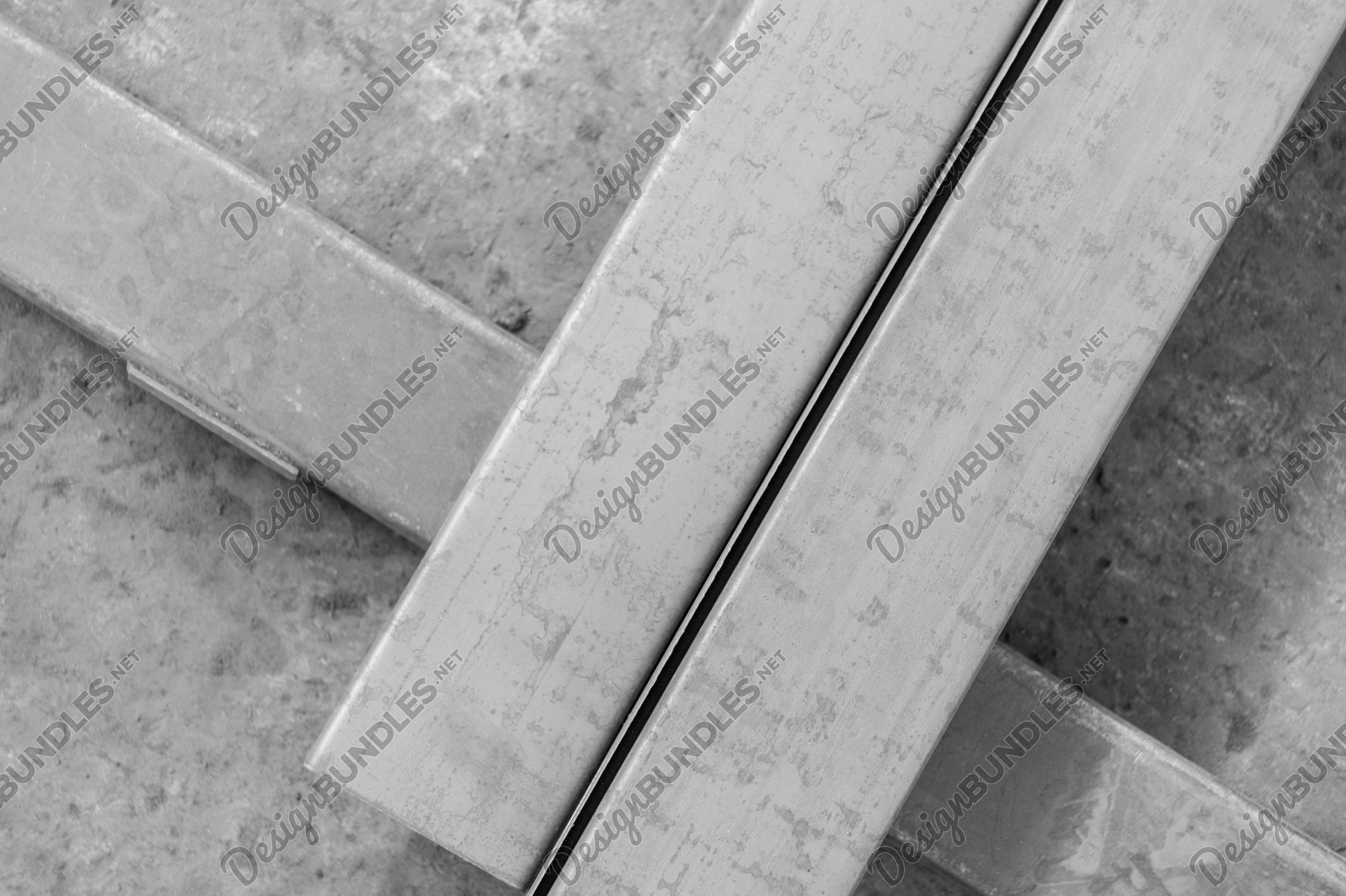 Industrial metal profile, top view (1190276) | Industry | Design Bundles