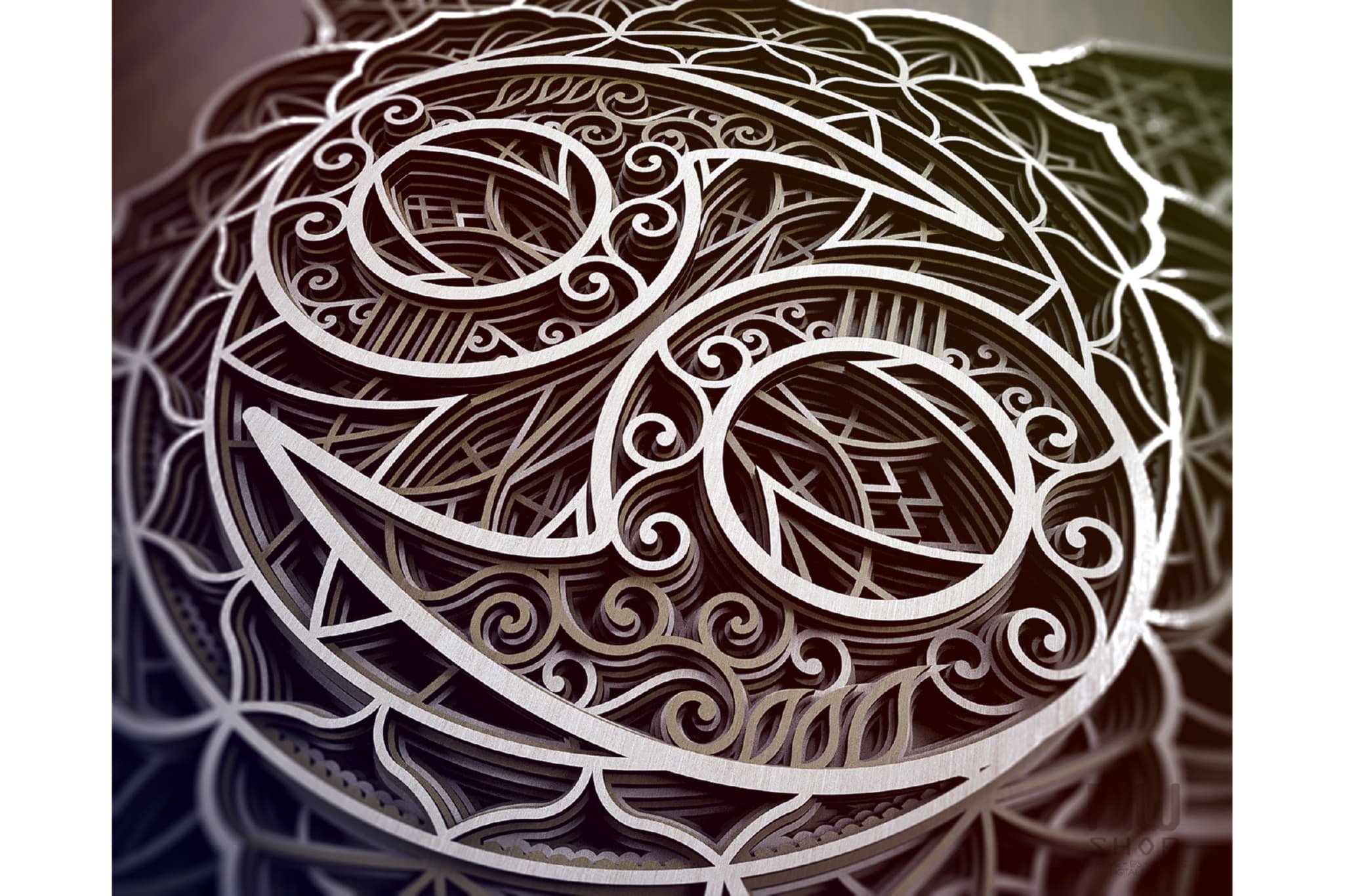 Cancer Zodiac Sign, Multilayer Cancer Mandala pattern (579674) | Laser ...