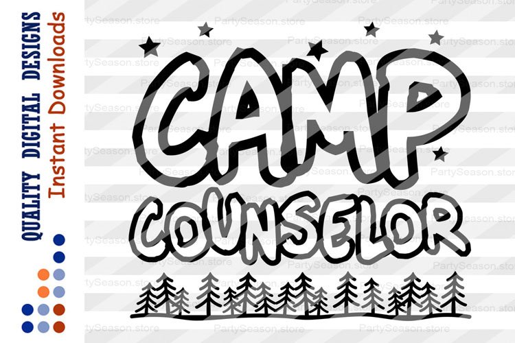 Camp Counselor svg Outdoors svg Camp Counselor shirt svg (125432 ...