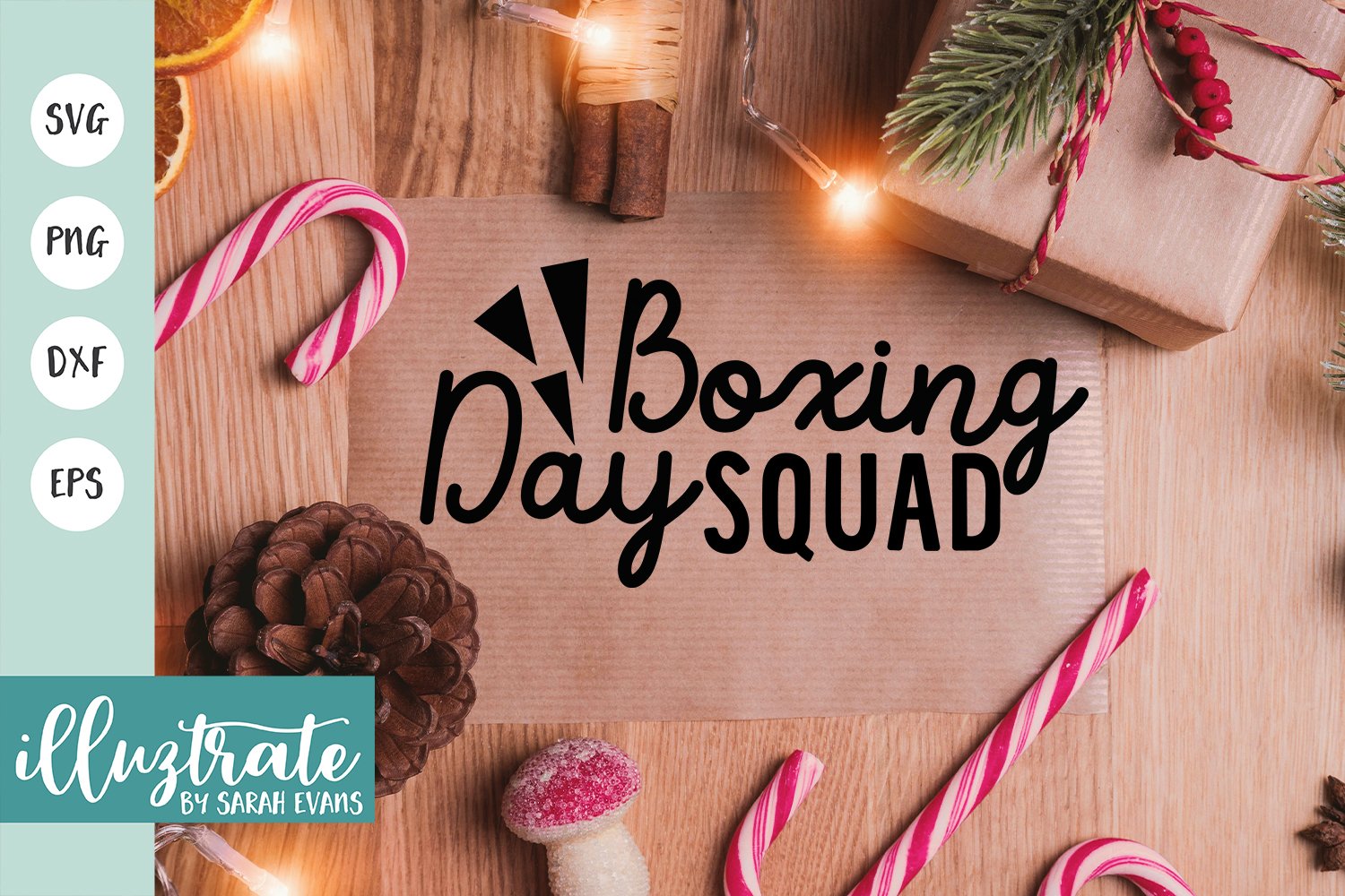 Boxing Day Squad SVG Cut File | British SVG (1032996) | SVGs | Design ...