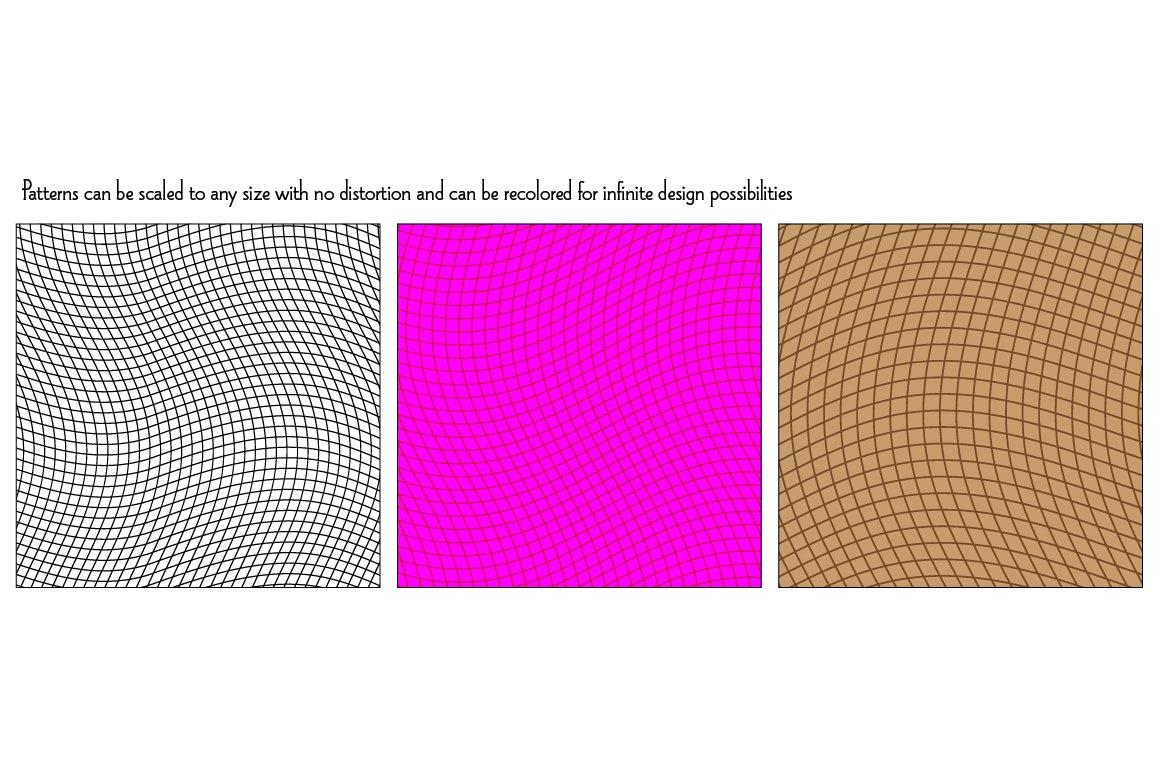 Seamless Fishnet Patterns (152533) | Patterns | Design Bundles