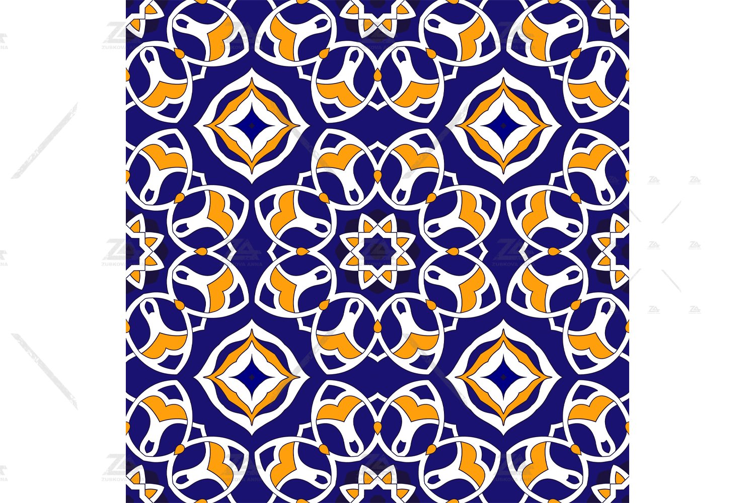 8 Seamless Patterns Moroccan Design, Arabic patterns (707286 ...