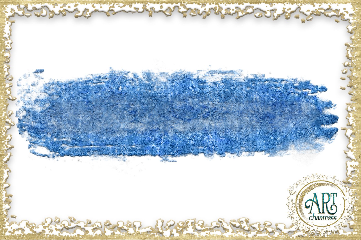 Blue Glitter Digital Clipart Brush Stroke - 24 of beautiful (103522 ...
