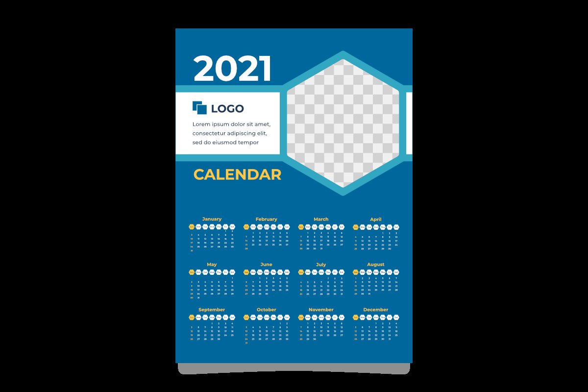 A3 Calendar in One Sheet (1103296) | Customizable Templates | Design ...