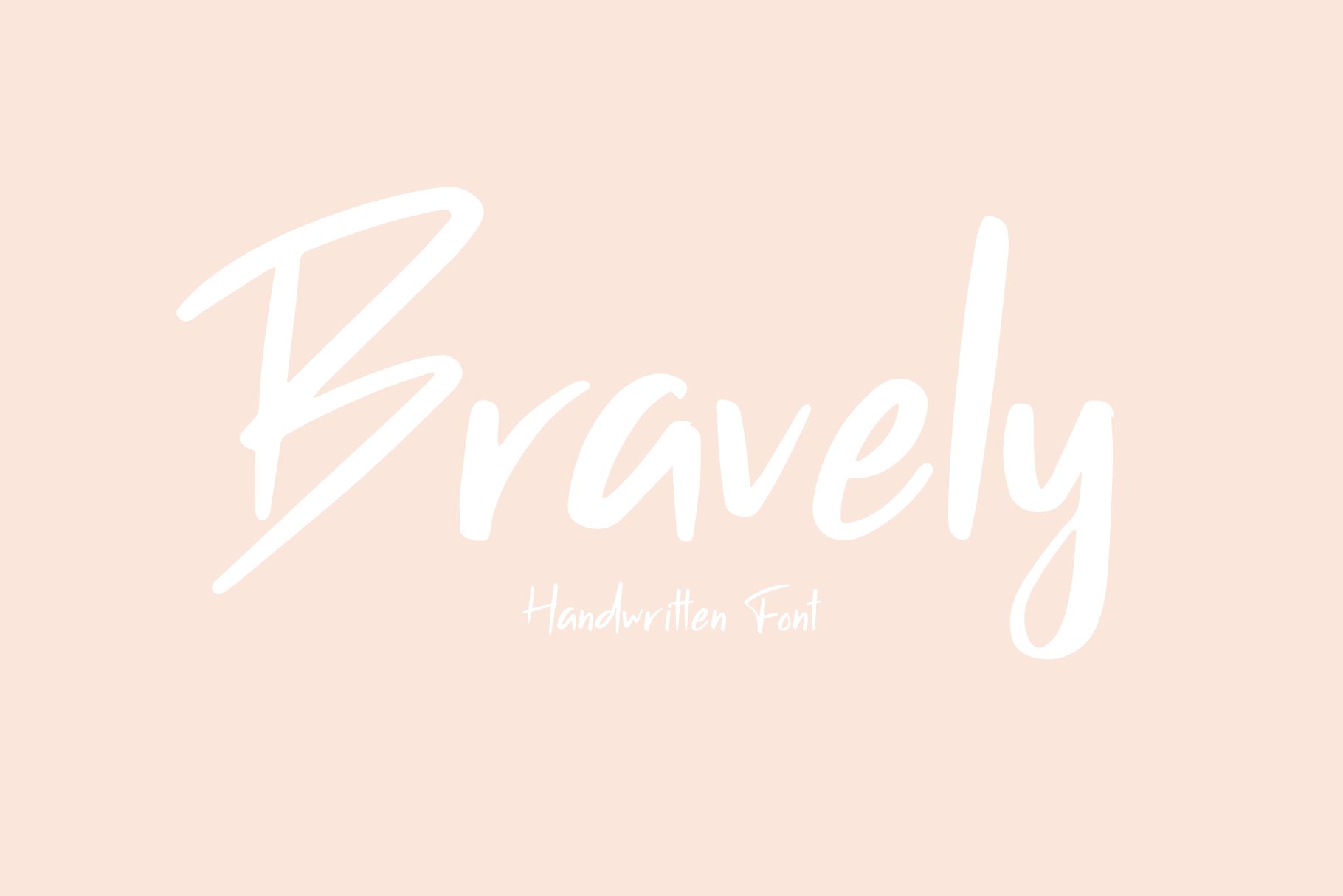 Bravely - Handwritten Font (107299) | Script | Font Bundles