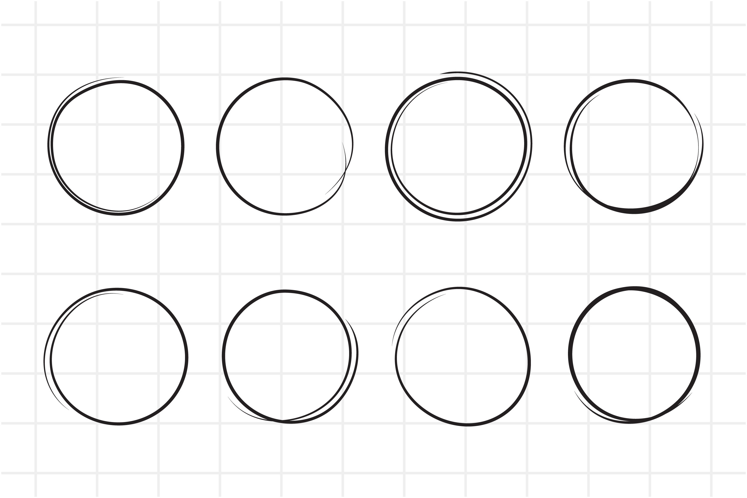 Hand-drawn svg Hand drawn svg Hand drawn cut file grunge circle svg ...