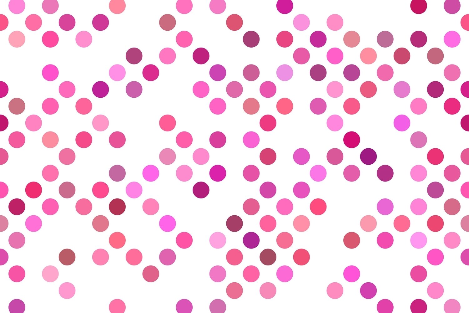 16 Pink Seamless Dot Patterns (326880) | Patterns | Design Bundles