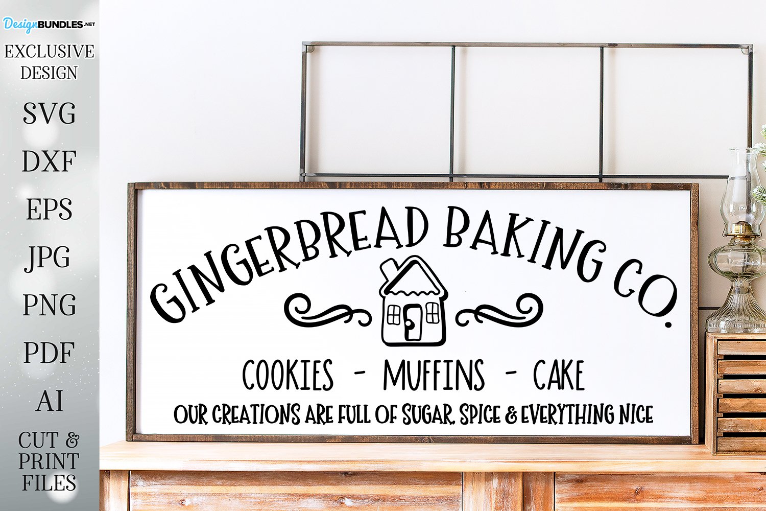 Gingerbread Baking Co - Christmas Design