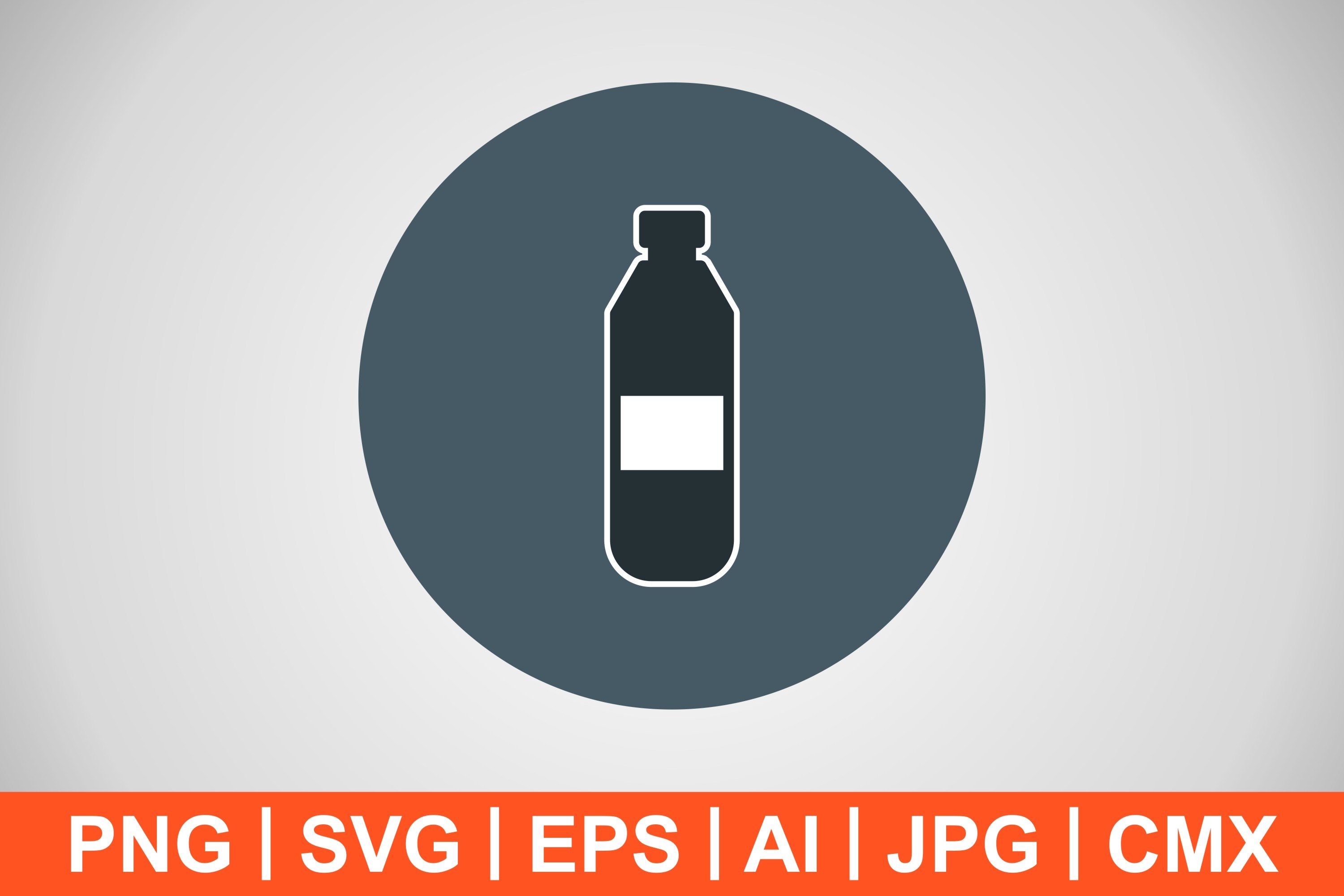Vector Water Bottal Icon (1096904) | Icons | Design Bundles