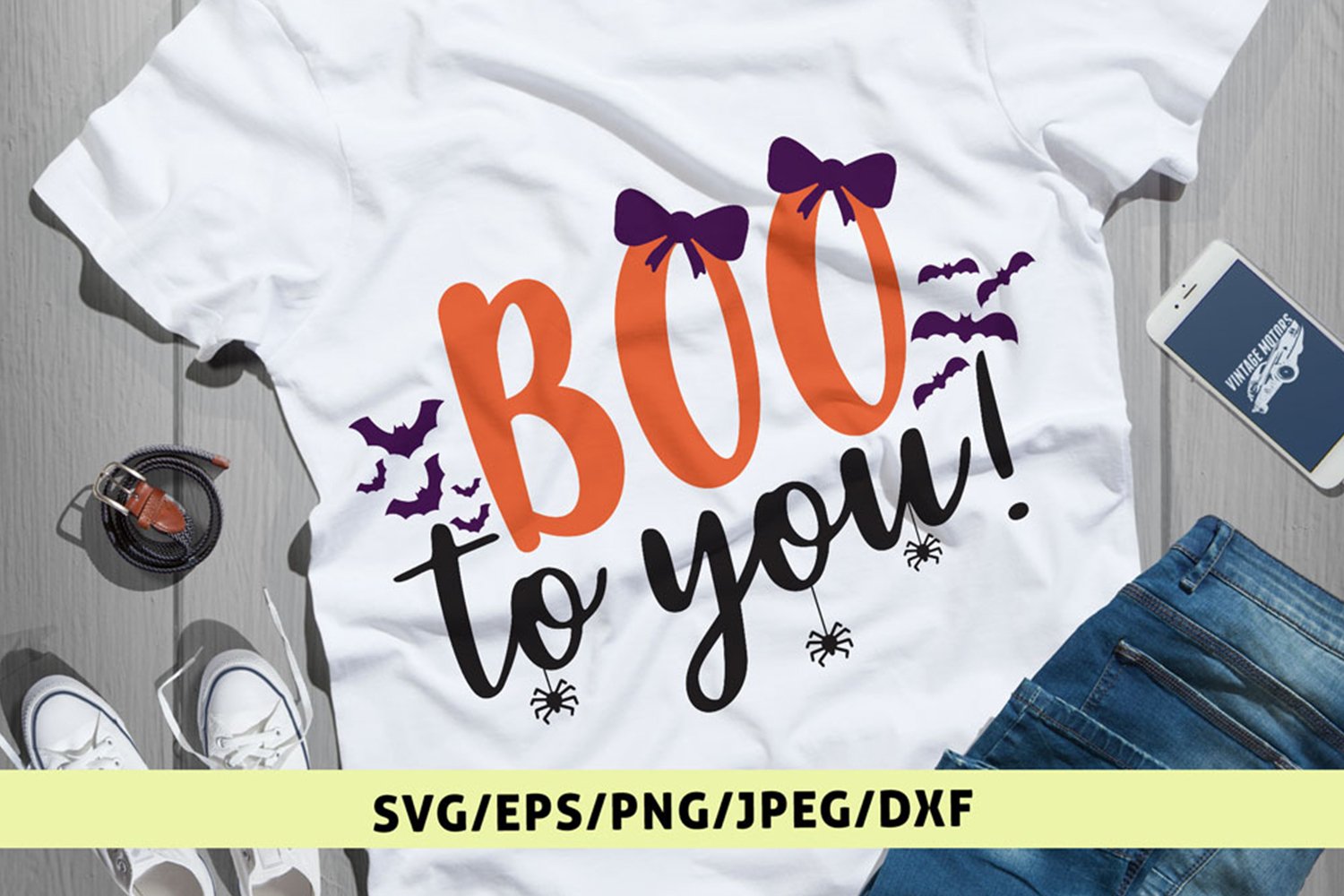 Boo To You - Halloween SVG EPS DXF PNG Cutting Files (147233) | SVGs ...
