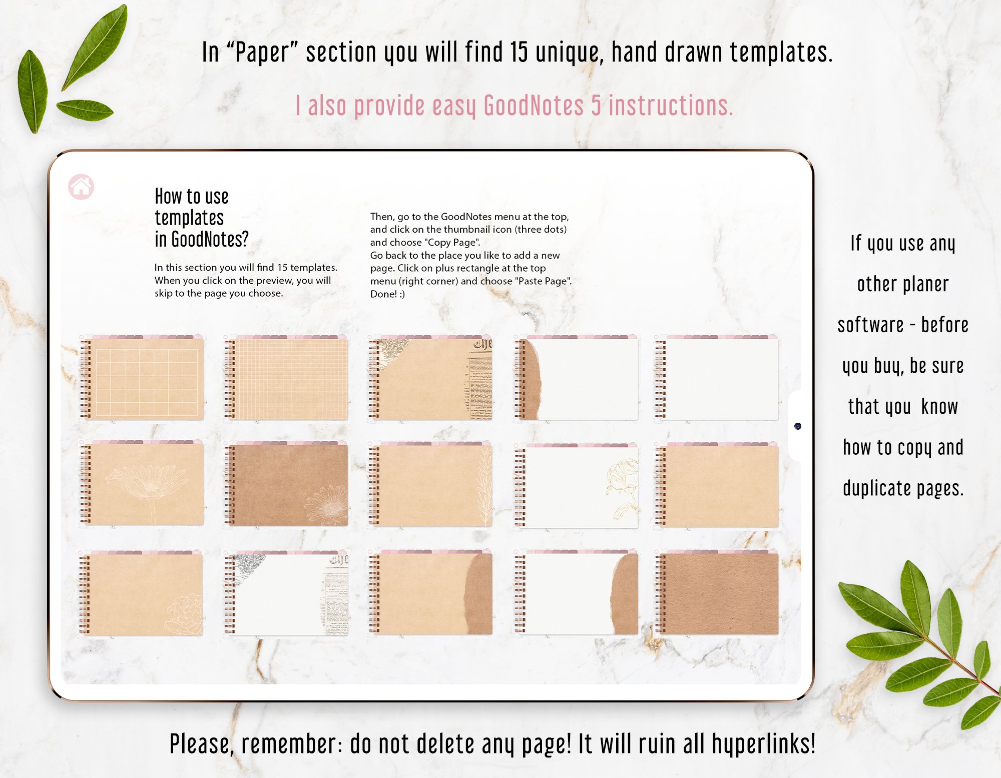 Digital Junk Journal PINK edition (747156) | Digital | Design Bundles