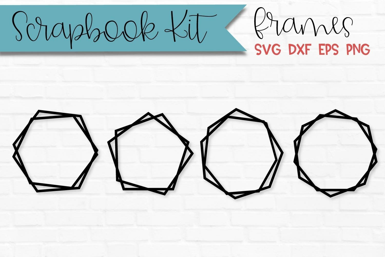 Stacked Frames Scrapbooking Kit