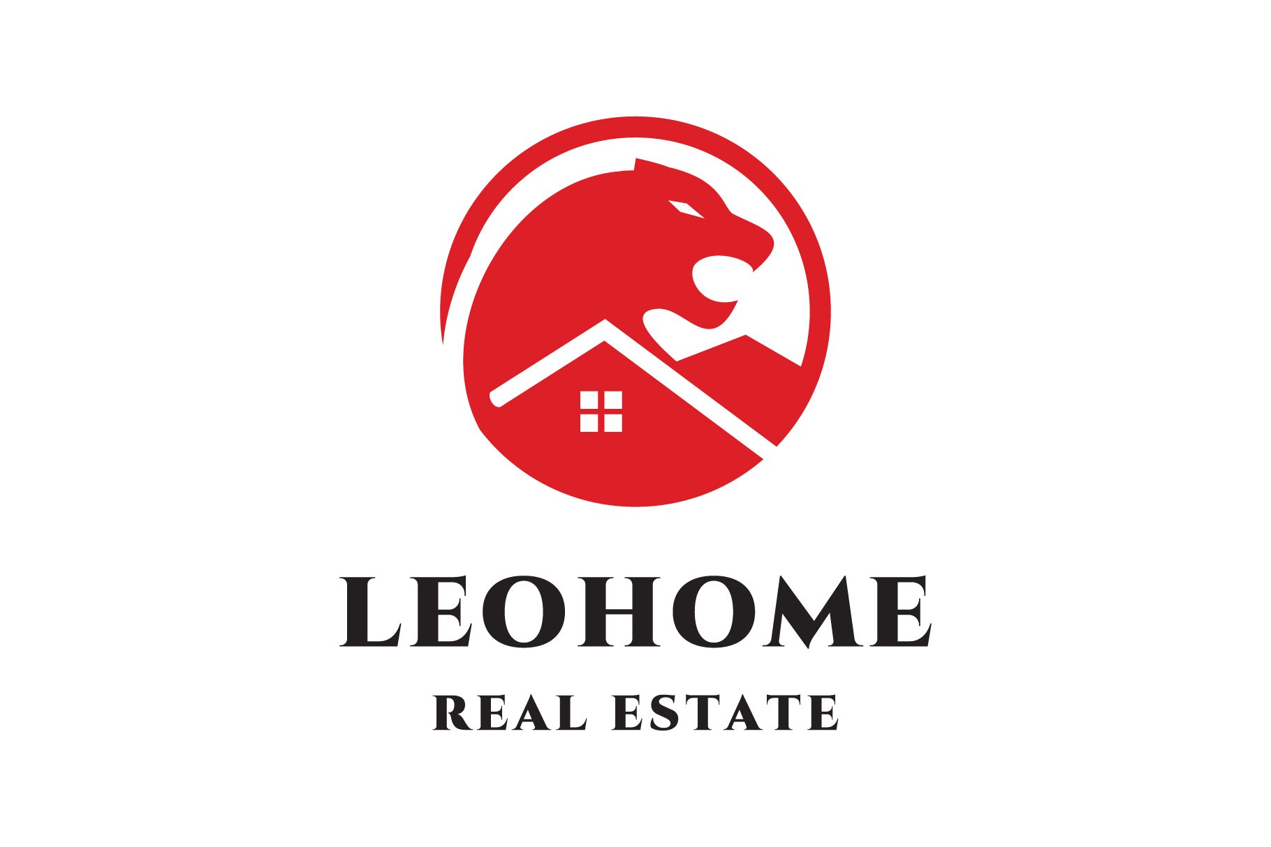 Leo Home Logo (321295) | Logos | Design Bundles