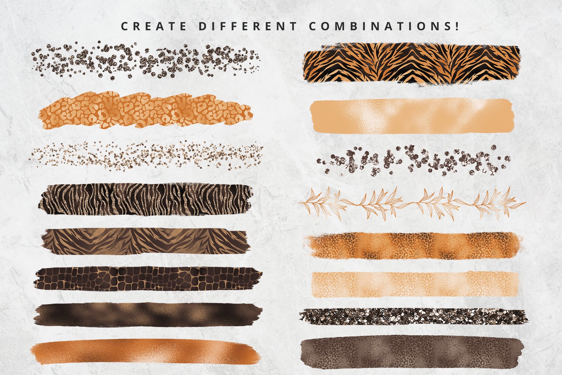 Safari Brush Strokes
