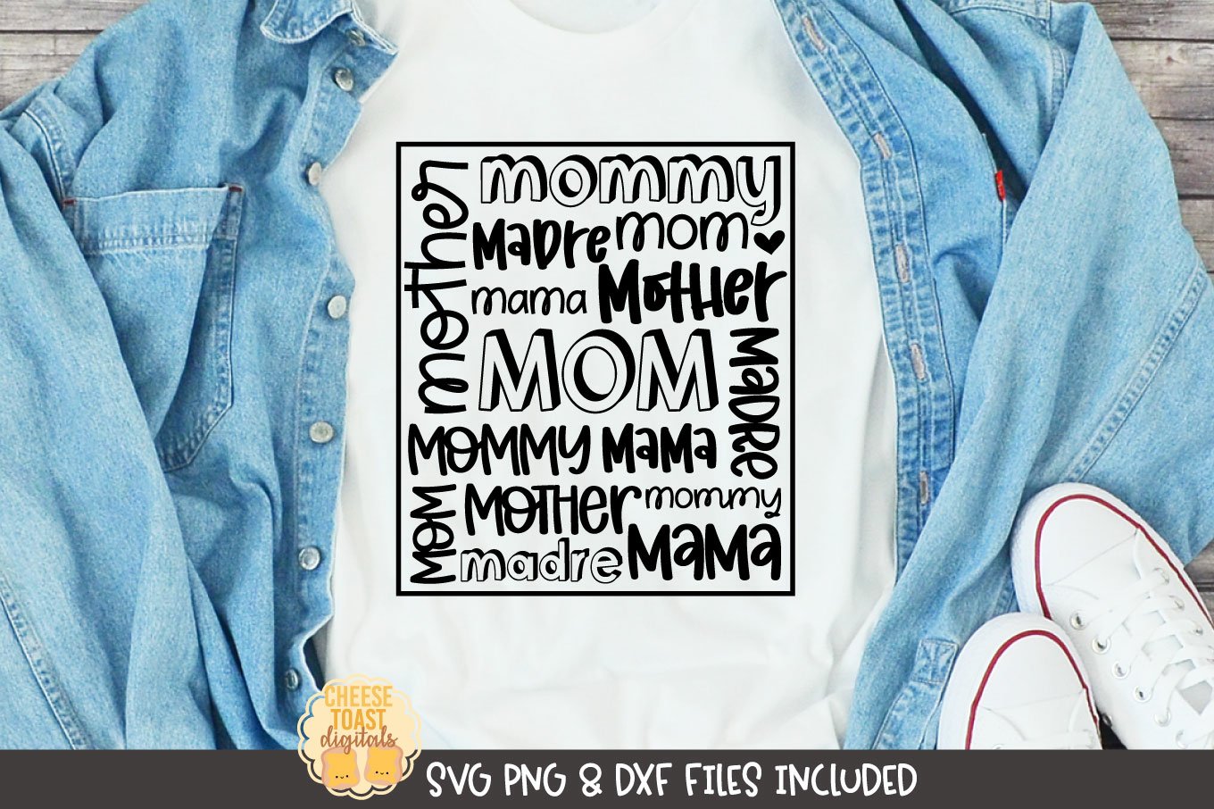 Mom SVG | Mom Typography Design | Mother's Day File (1329662) | SVGs ...
