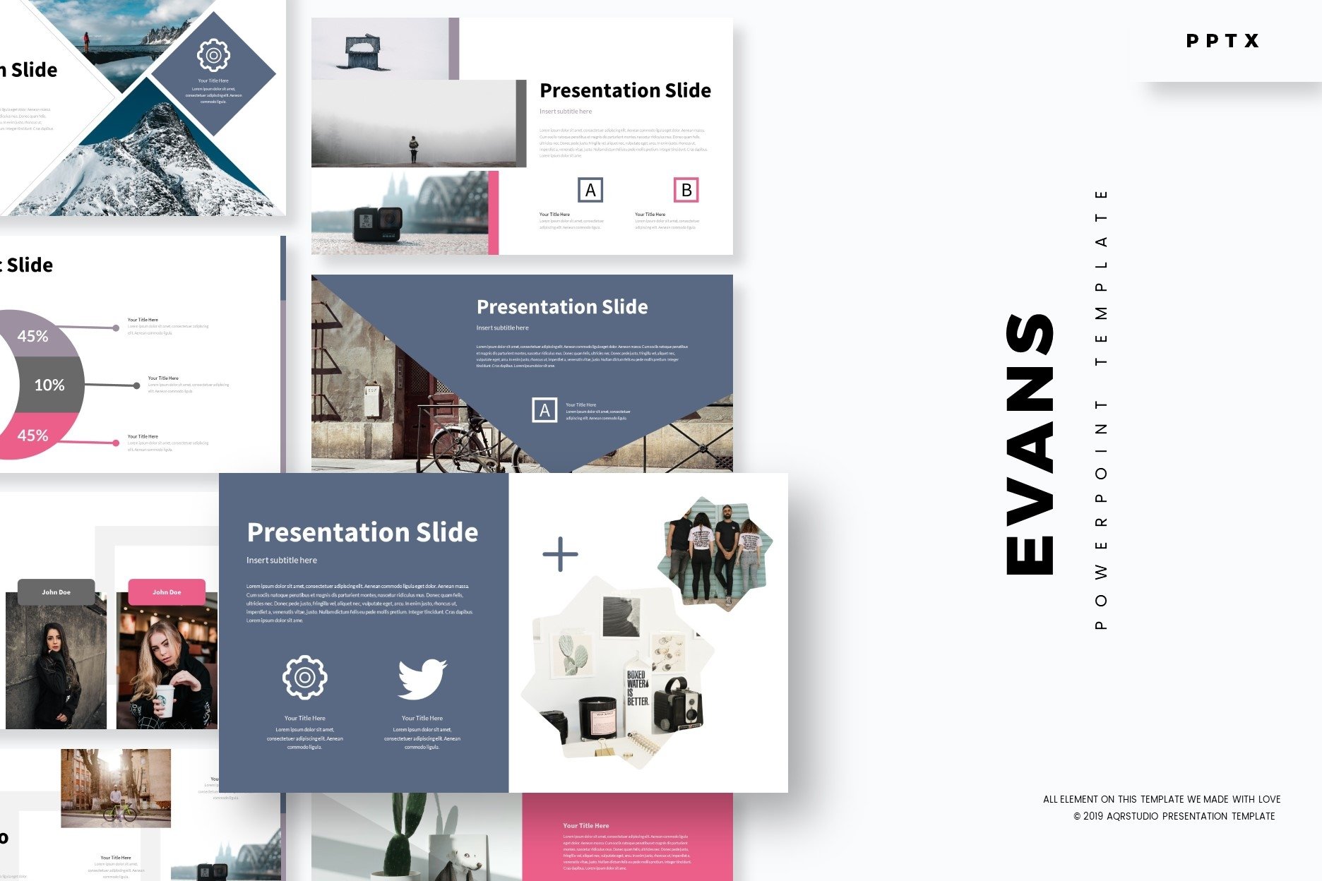 Evans - Powerpoint Template (328096) | Presentation Templates | Design ...
