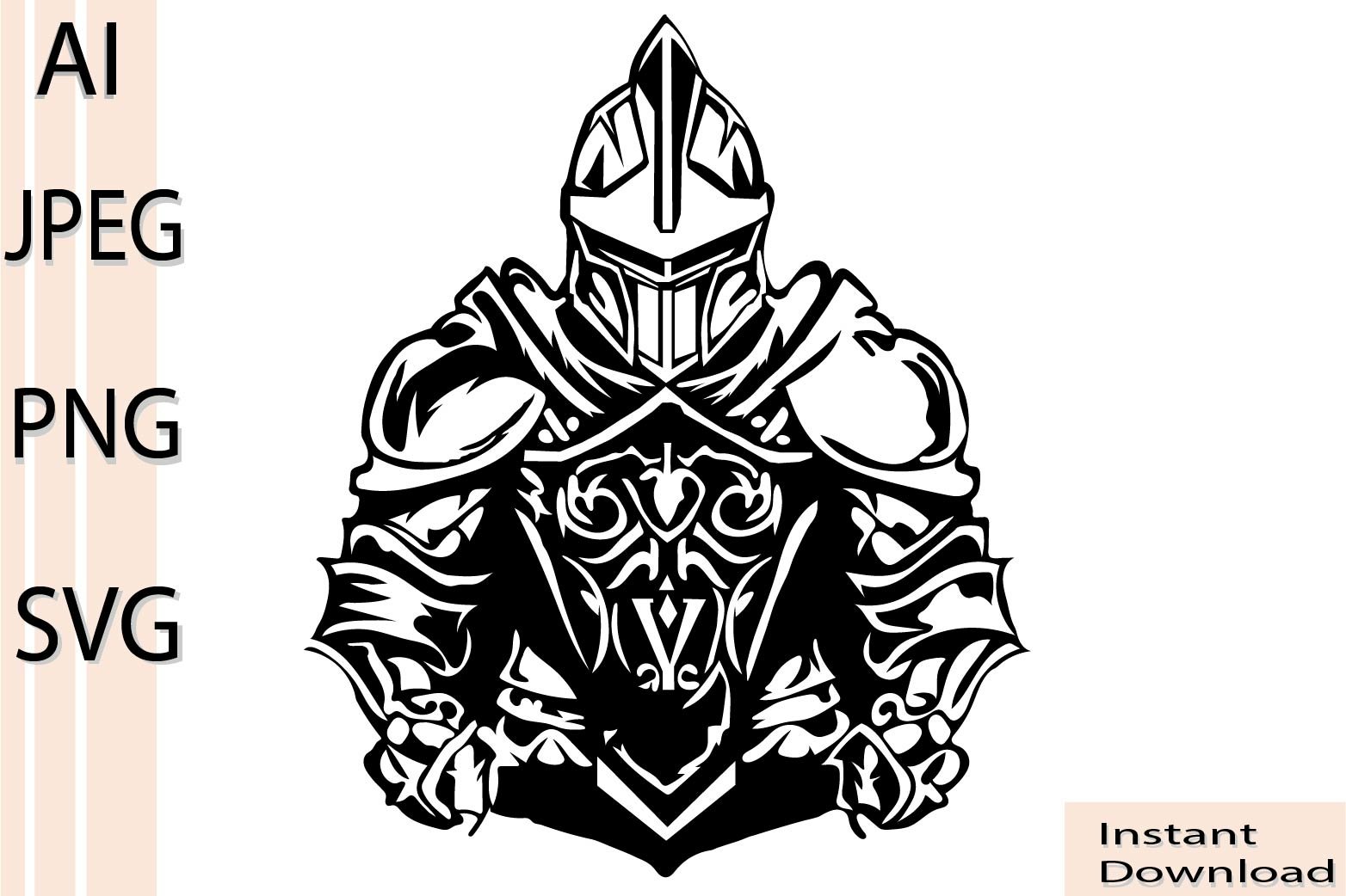 Knight Shield Silhouette