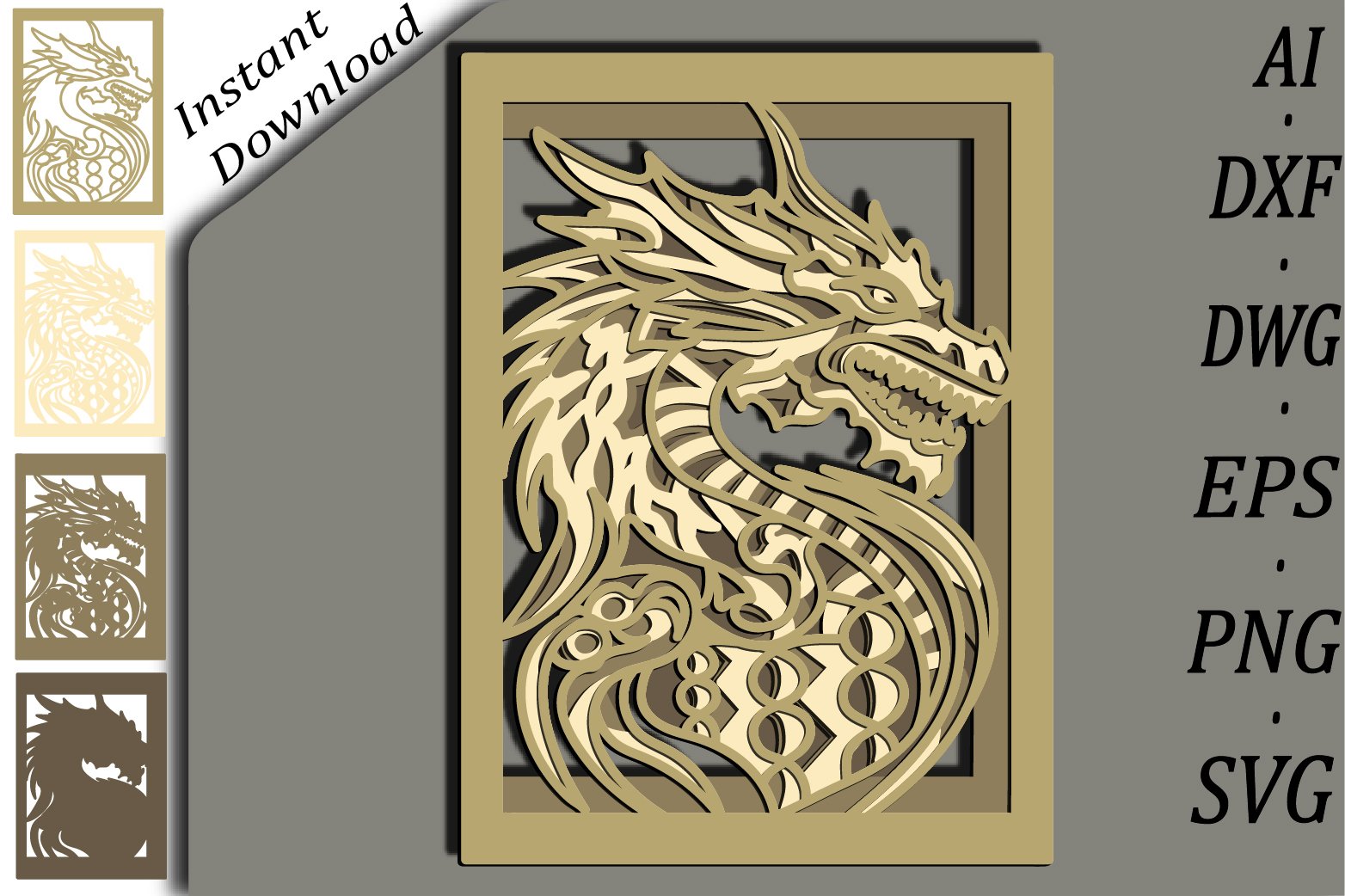 3d Dragon Designs