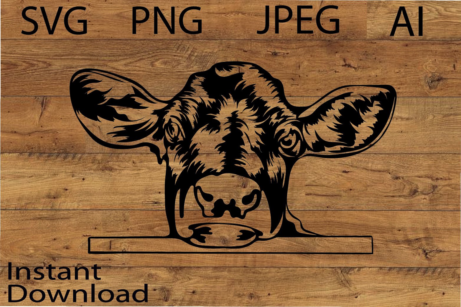 Farm calf Svg/Png/Jpg/Ai/Vector calf/Cute calf Svg/Farm (2286841 ...