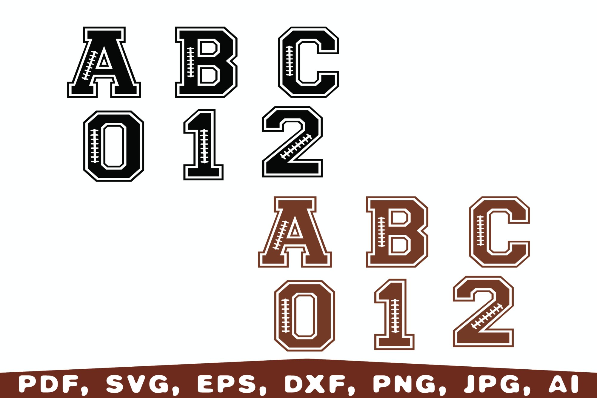 American Football Font
