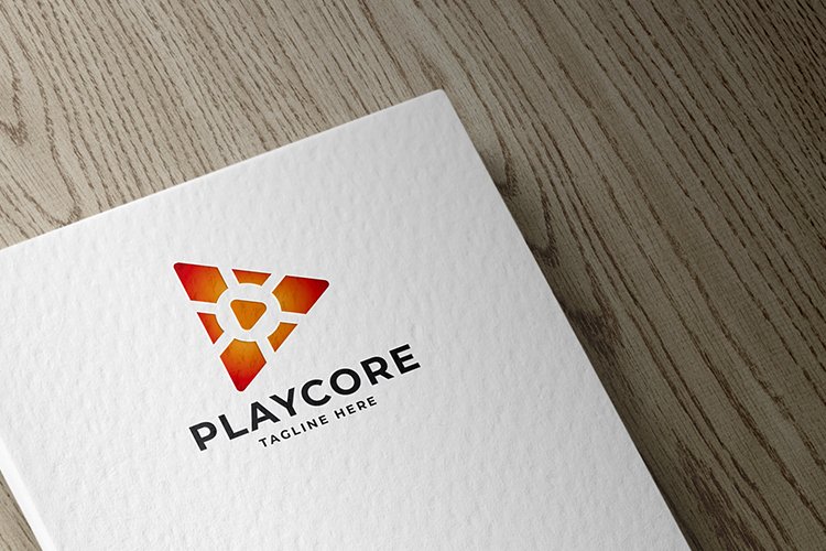 Play Core Logo (1810323) | Logos | Design Bundles