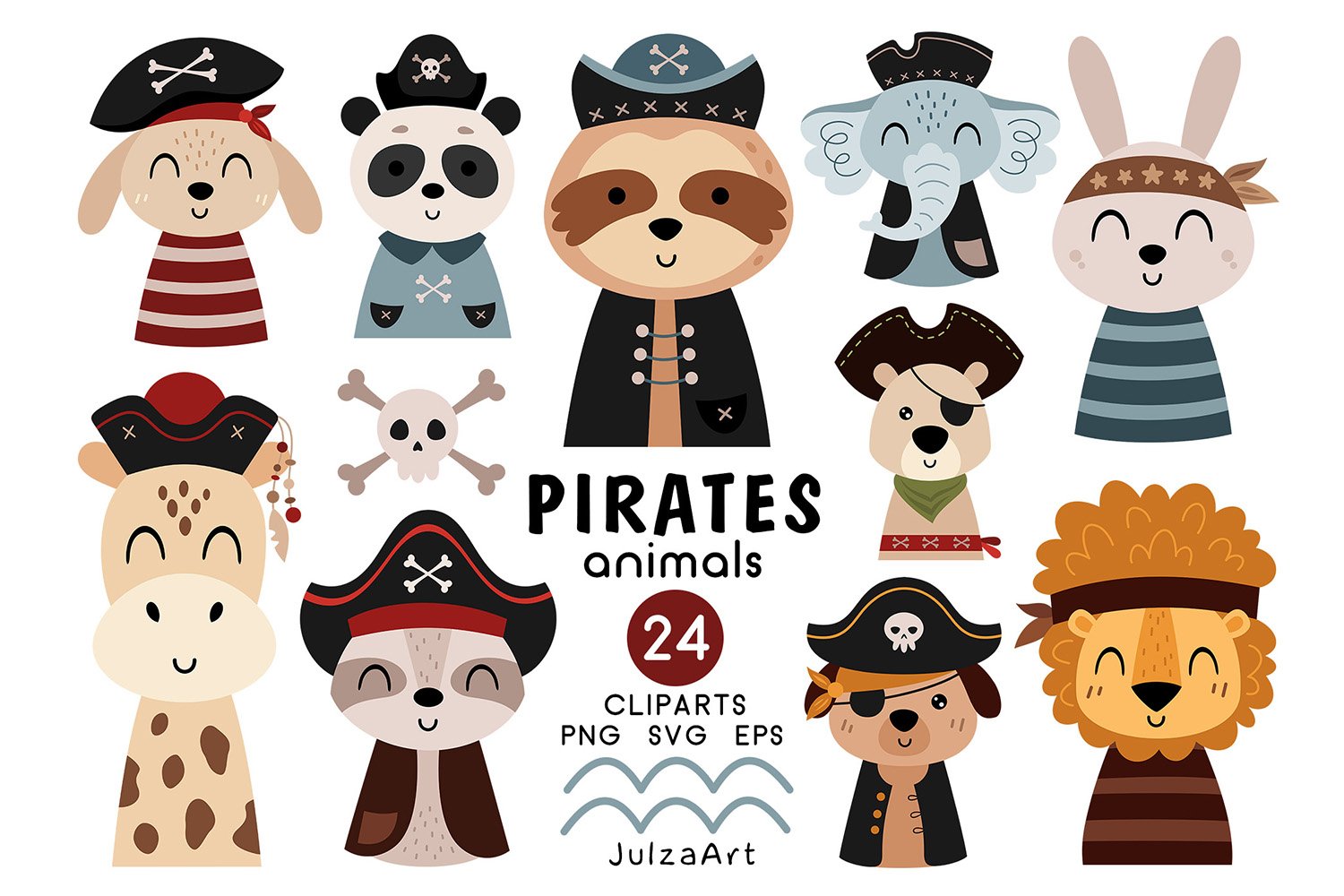 Pirate X Clipart