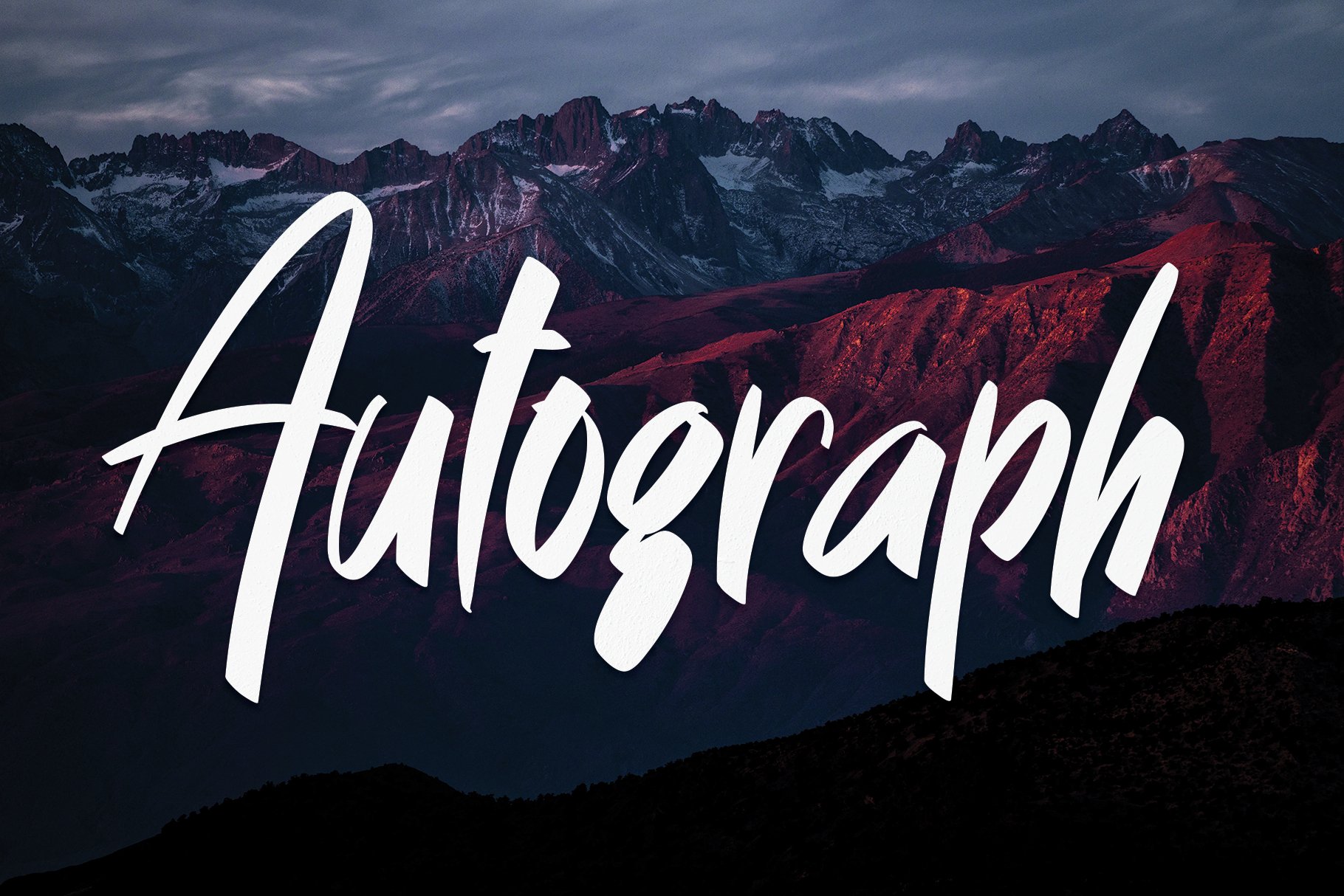 Autograph (1578344) | Handwritten | Font Bundles