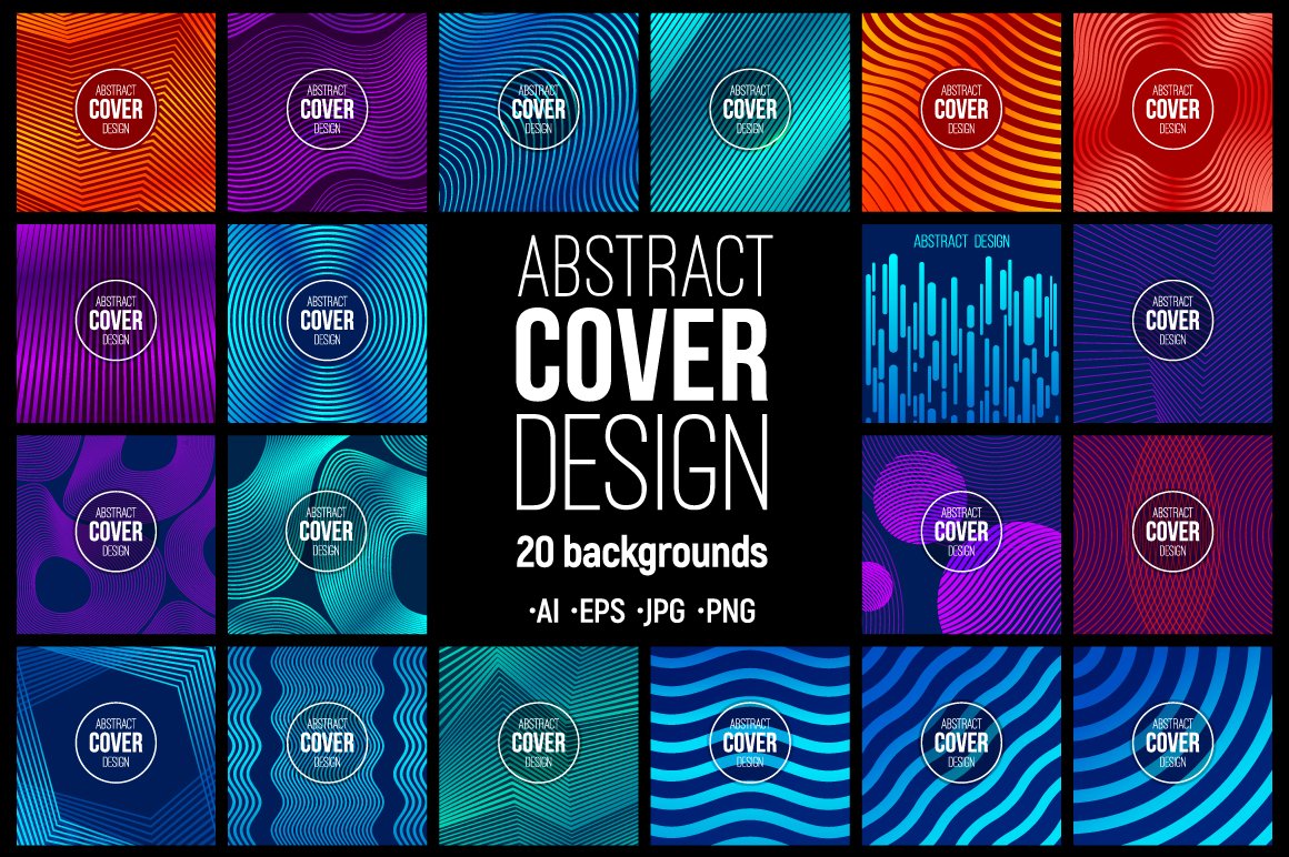 20 creative cover design templates