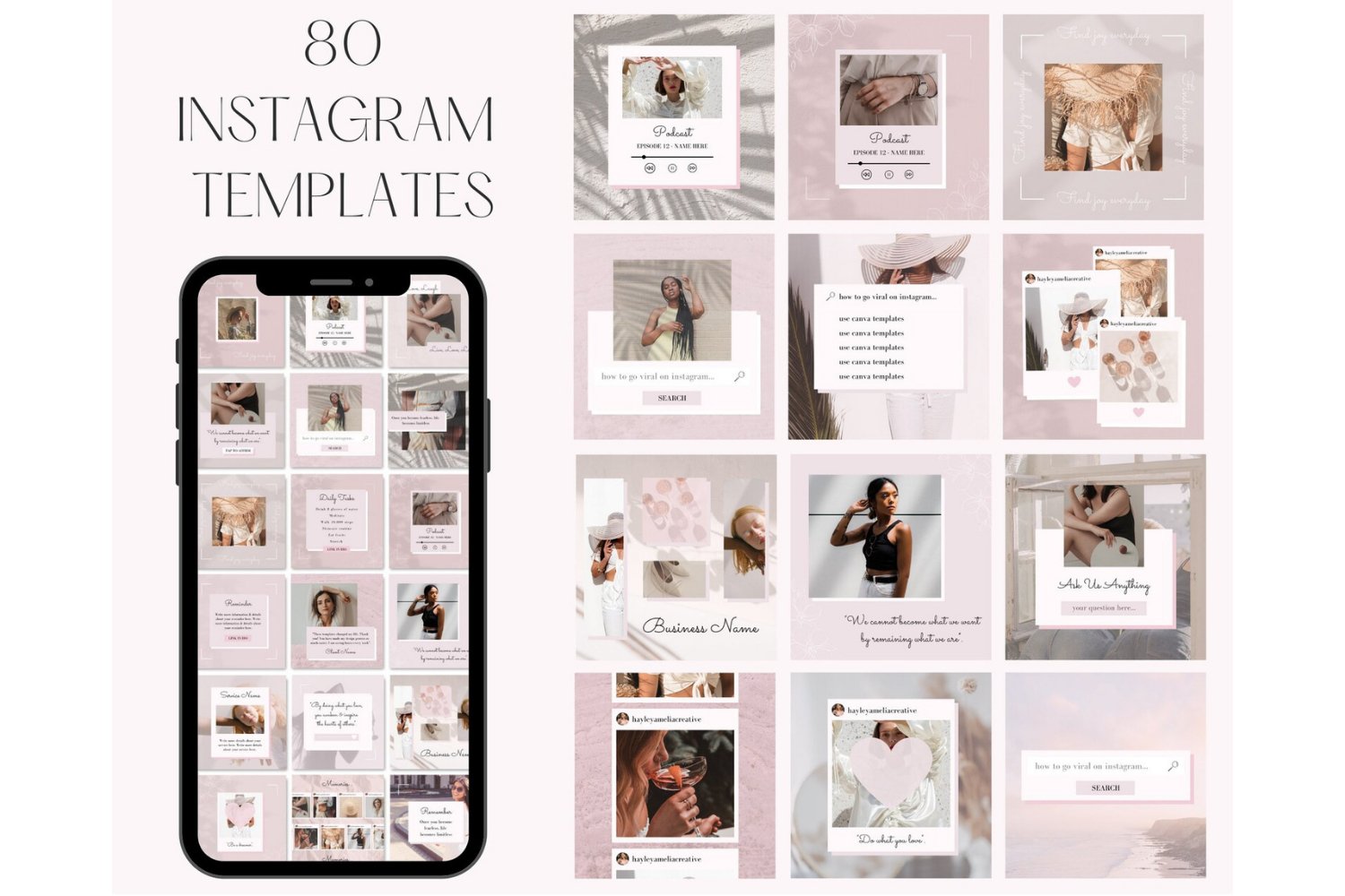 Design & Templates Paper & Party Supplies Stationery Pink Aesthetic ...