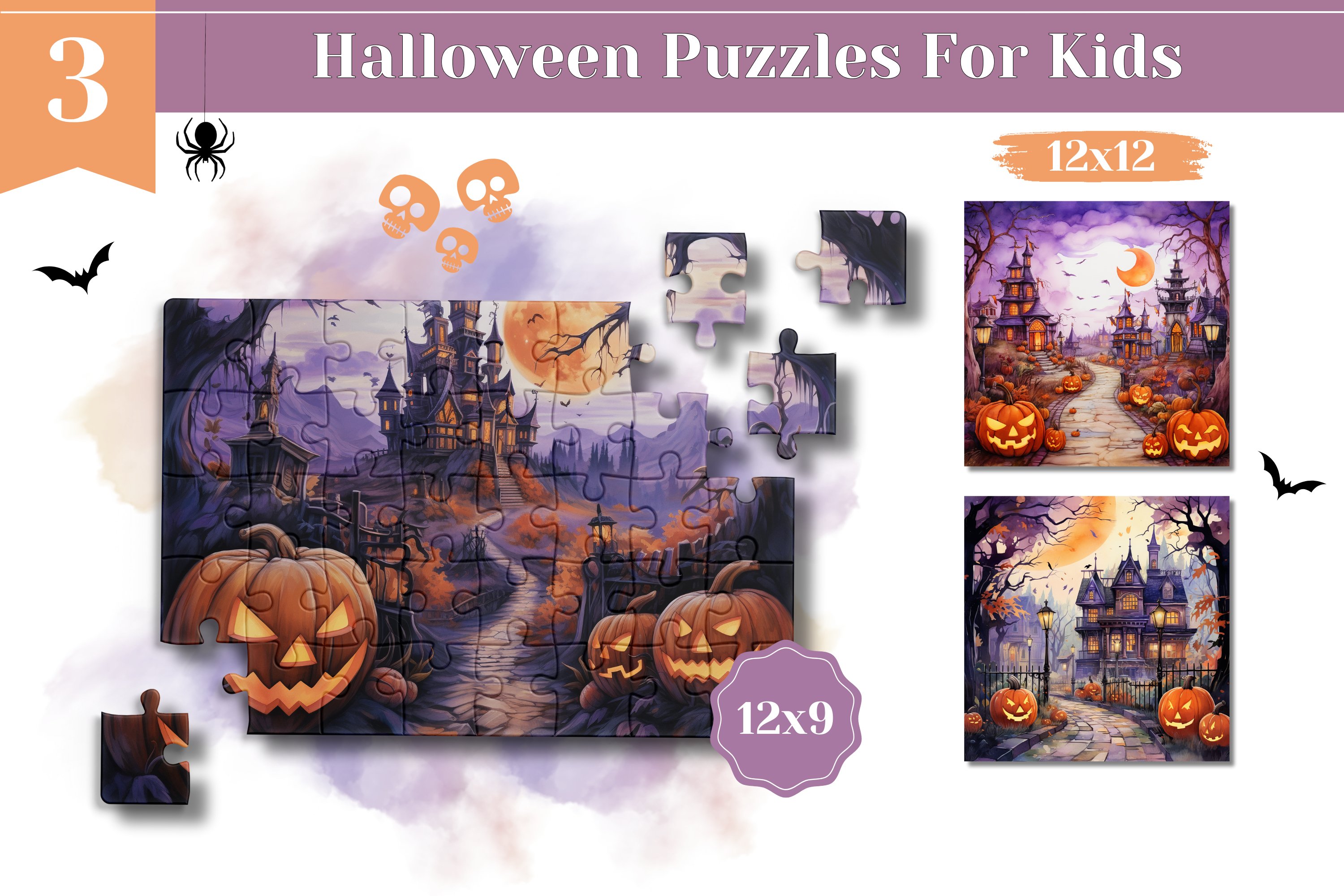 Halloween Picture Puzzles