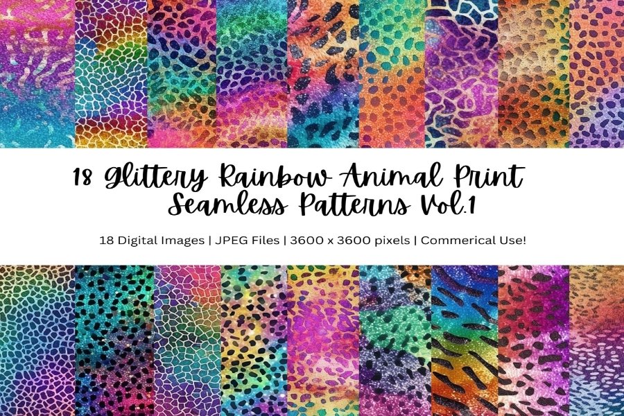 Colorful Animal Prints Patterns