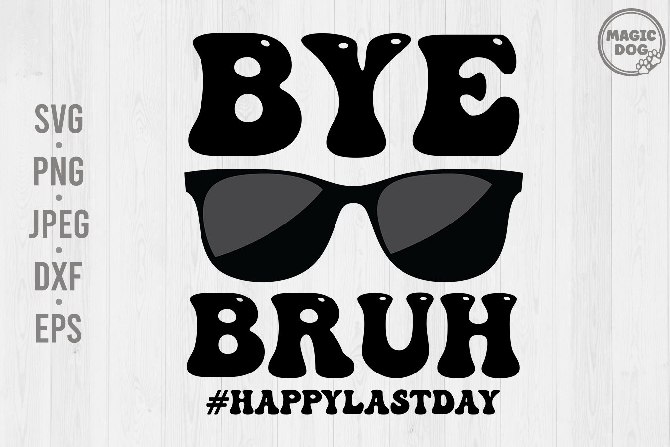 Bruh Text Black White